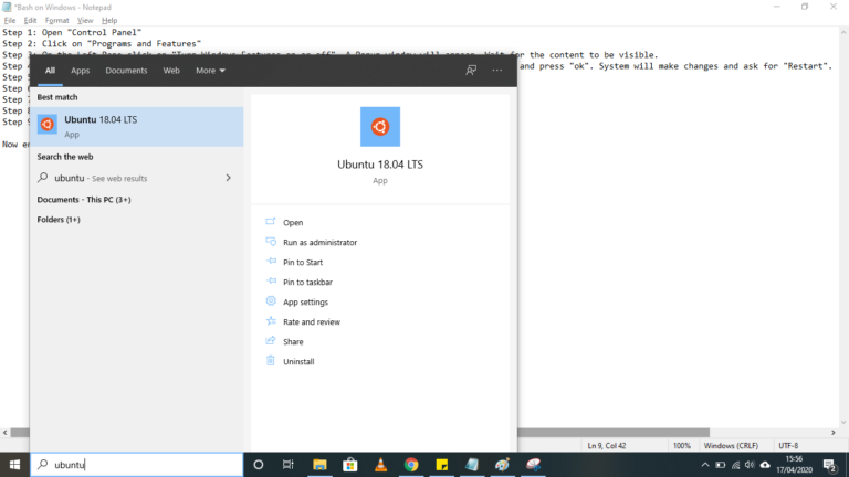 How to Run ubuntu within windows? - Dextutor Linux