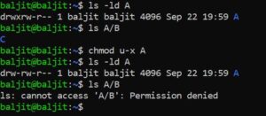 Difference between read write and execute permissions