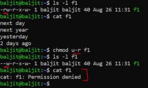 Difference between read write and execute permissions